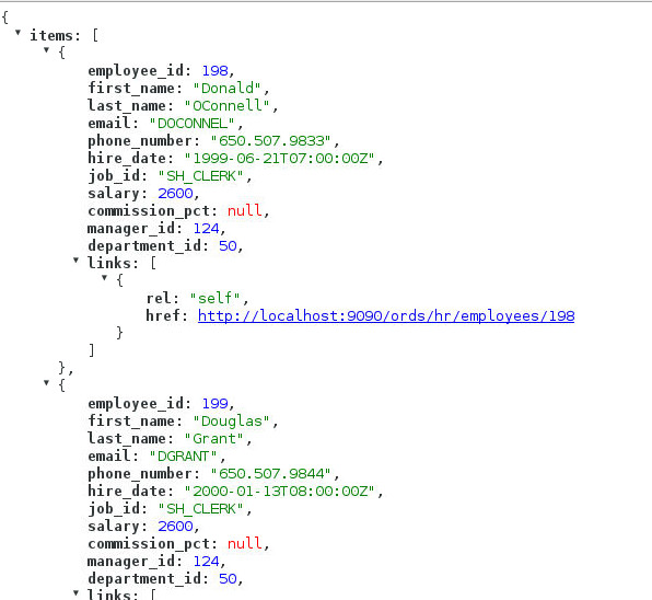 AutoREST Enable Database Objects